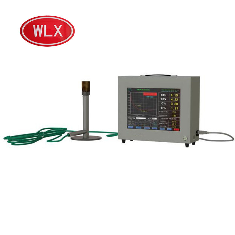 WLX Industrial-Grade monitor 15 inch LCD Molten Iron Thermal Analyzer ...