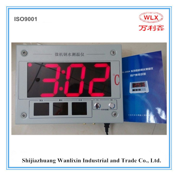Molten Steel Temperature Measuring Instrument Used for Steel Mills